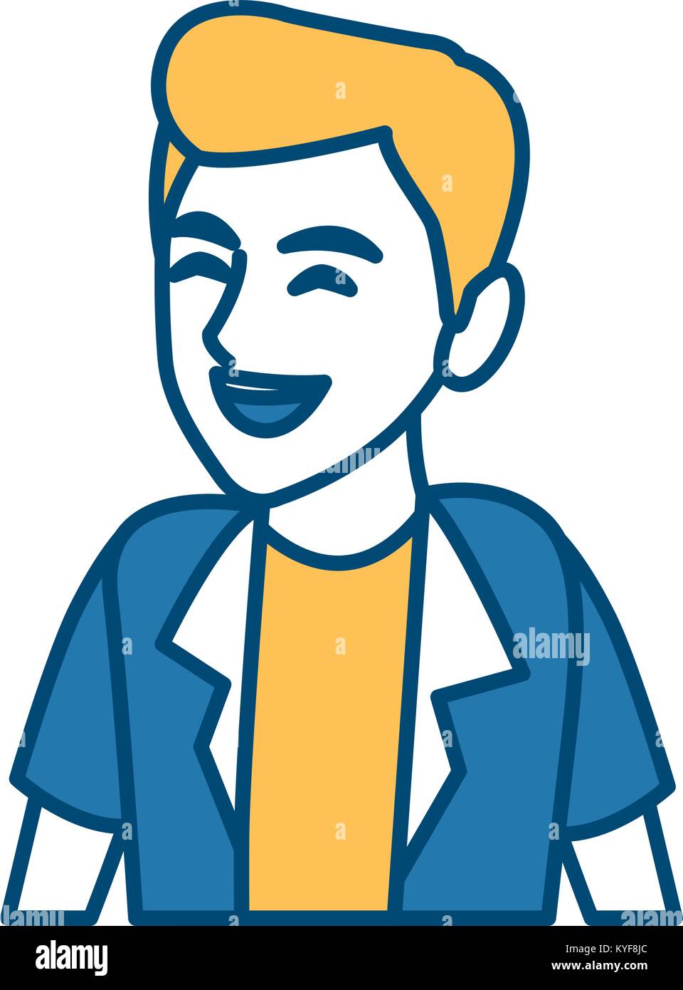 Man profile cartoon Stock Vector Image & Art - Alamy