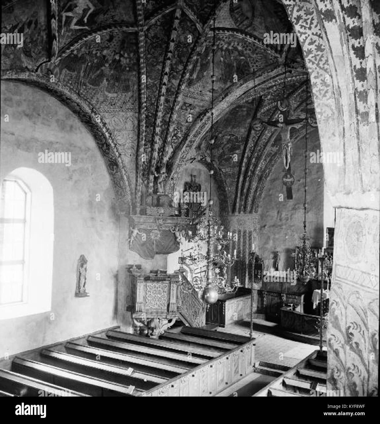 Väla Church, located in Sweden, is a historical religious structure ...