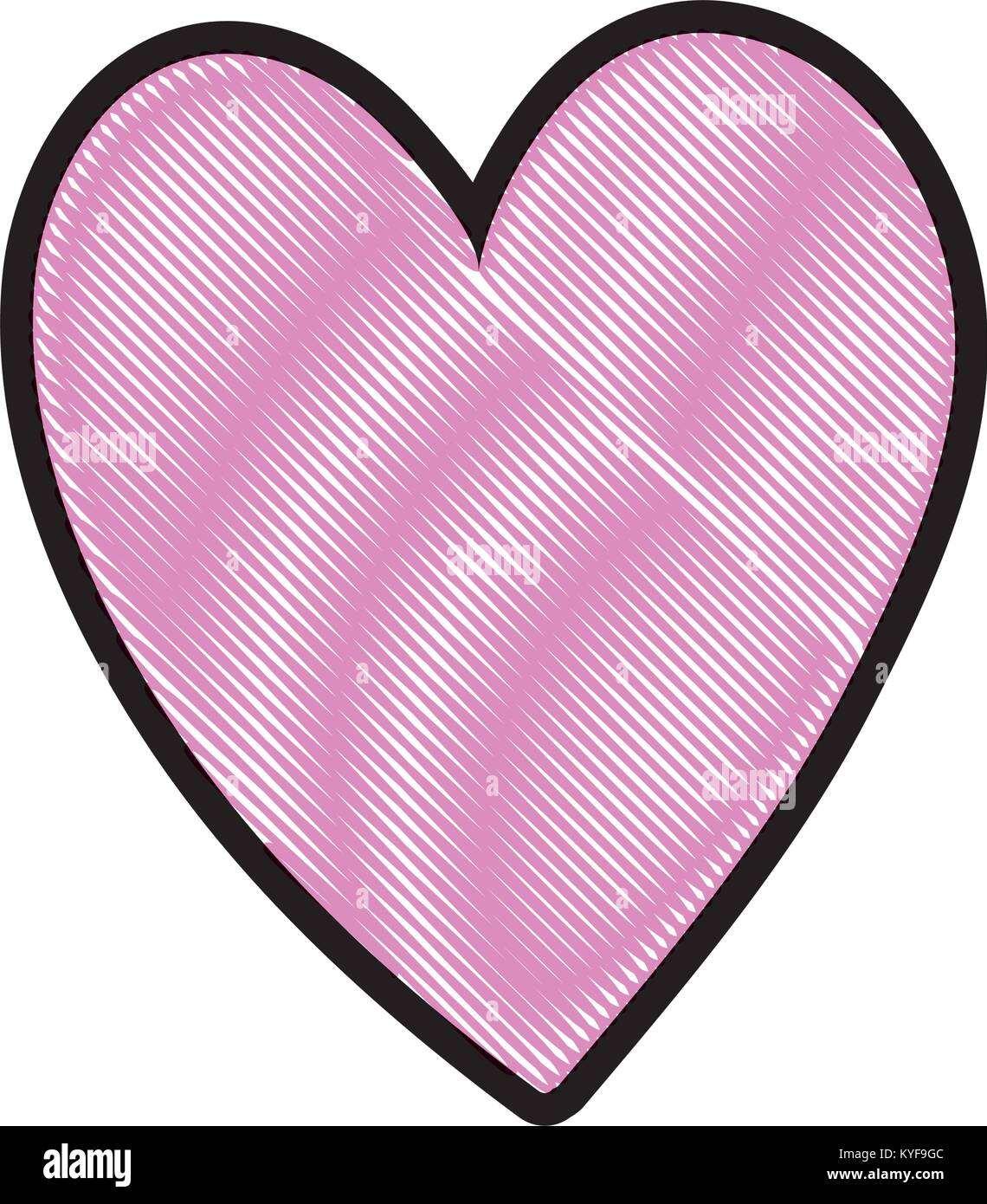 grated nice love heart to romantic symbol Stock Vector Image & Art - Alamy