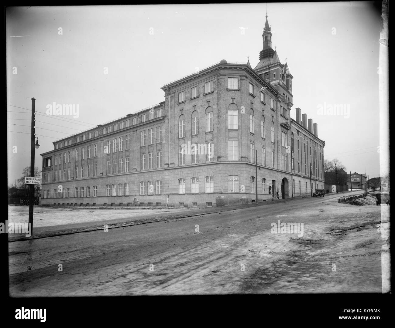 This photograph from the National Library of Norway shows a historical ...