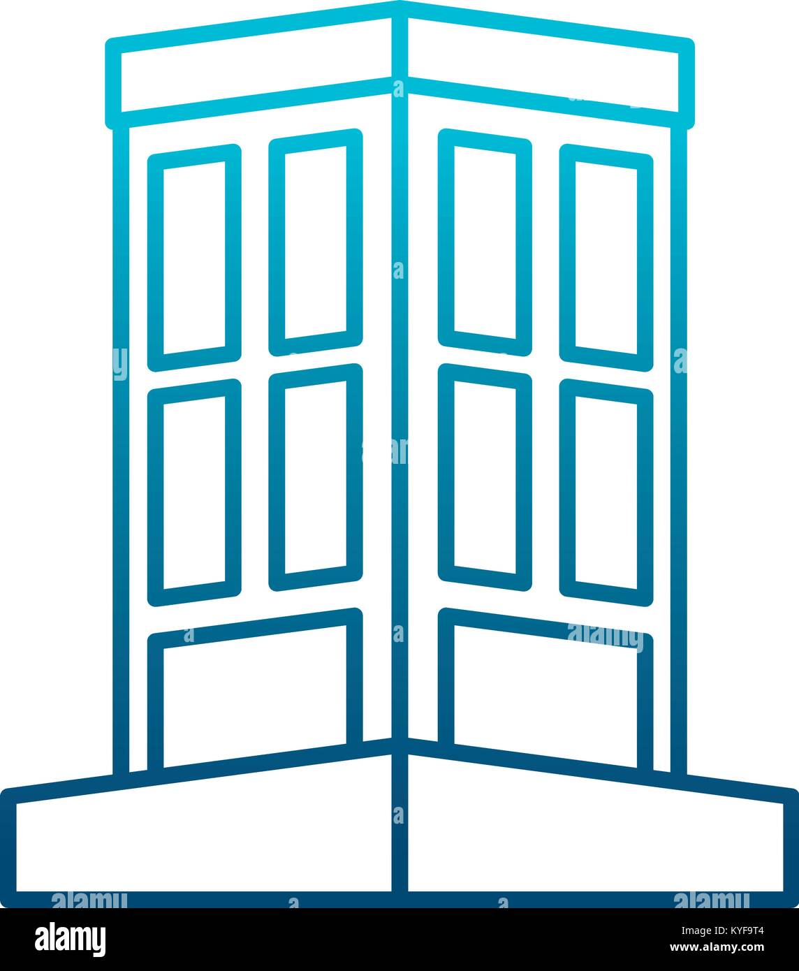 Landmark edifice Stock Vector Images - Alamy
