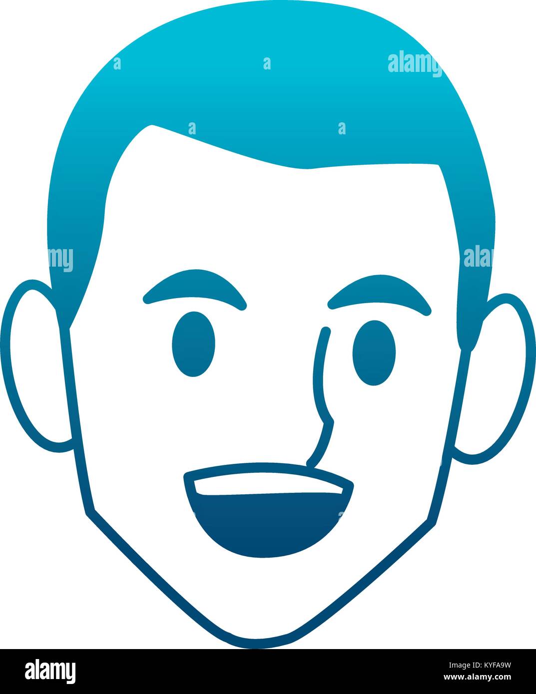 Man profile cartoon Stock Vector Image & Art - Alamy