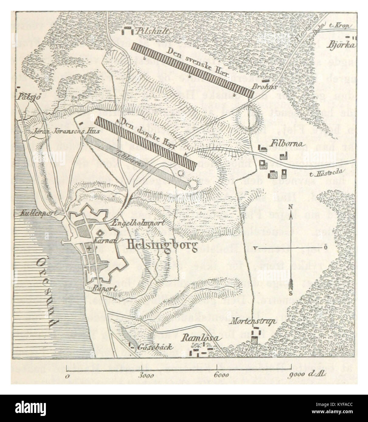 Great northern war map Cut Out Stock Images & Pictures - Alamy