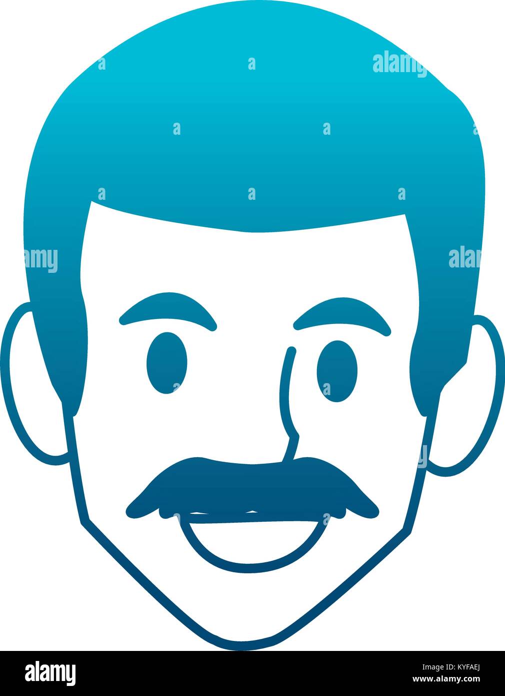 Man face smiling cartoon Stock Vector Image & Art - Alamy