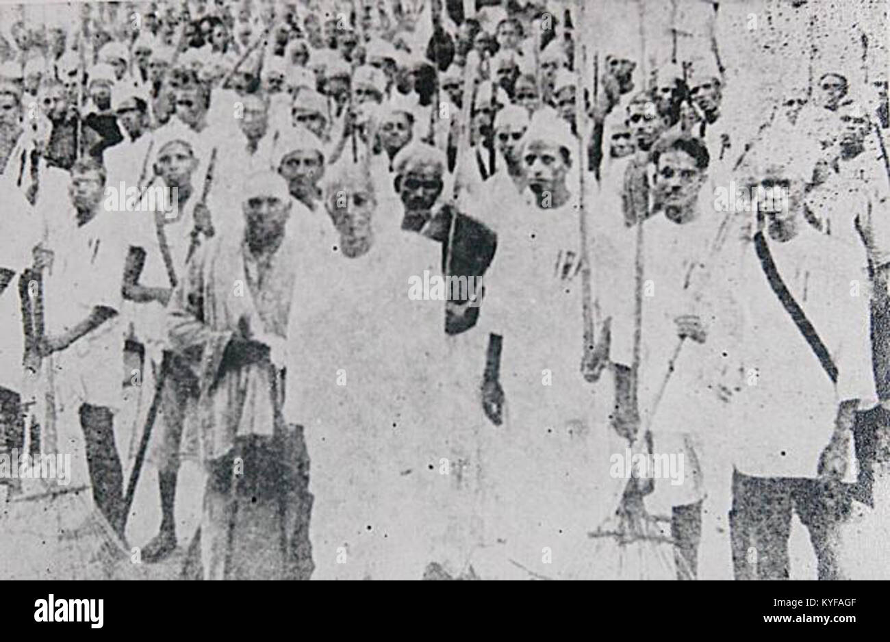 Salt march of 1930 hi-res stock photography and images - Alamy