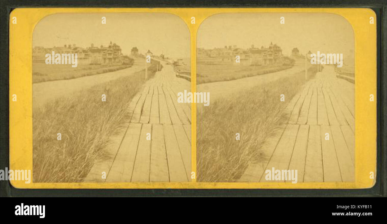 View from the lower end of Plank Walk, by Adams, S. F., 1844-1876 Stock ...