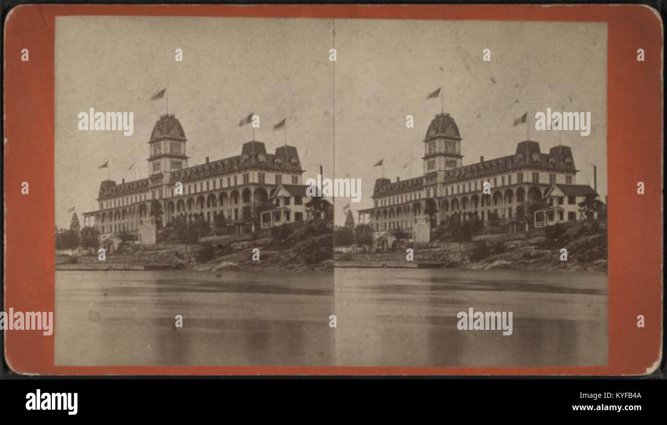View of 1000 Island House, by A. C. McIntyre Stock Photo - Alamy