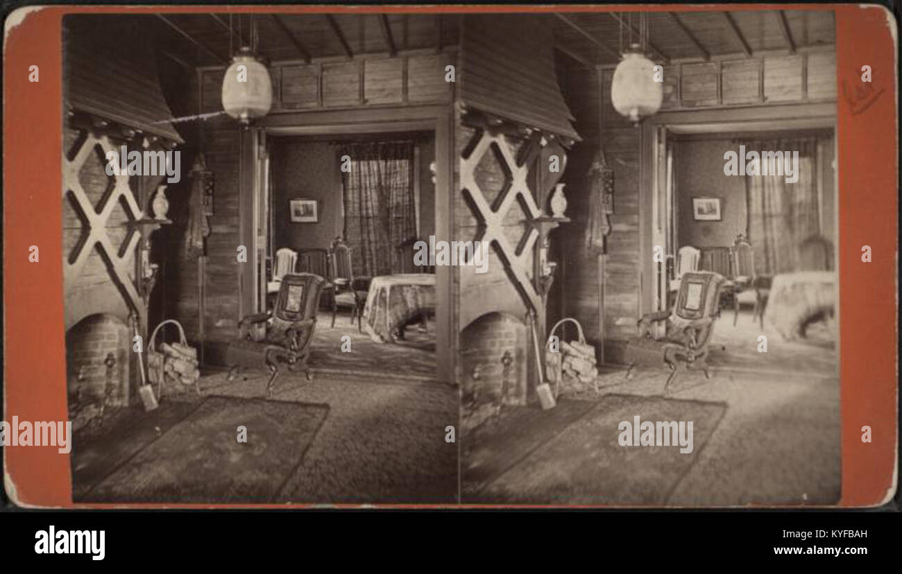 View of Bonnie Castle, by A. C. McIntyre Stock Photo - Alamy