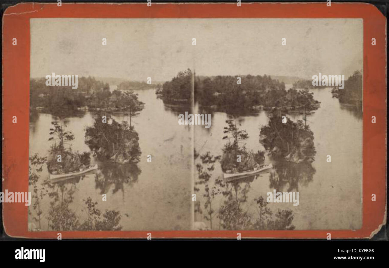 View of Lost Channel, by A. C. McIntyre Stock Photo - Alamy