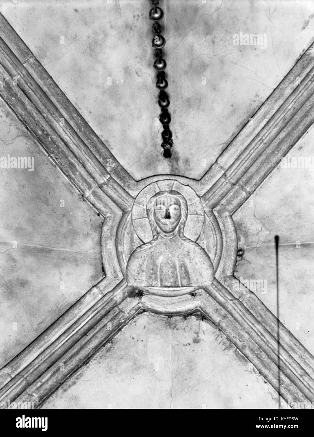 Visby Cathedral (Sankta Maria) in Visby, documented in the KMB archives ...