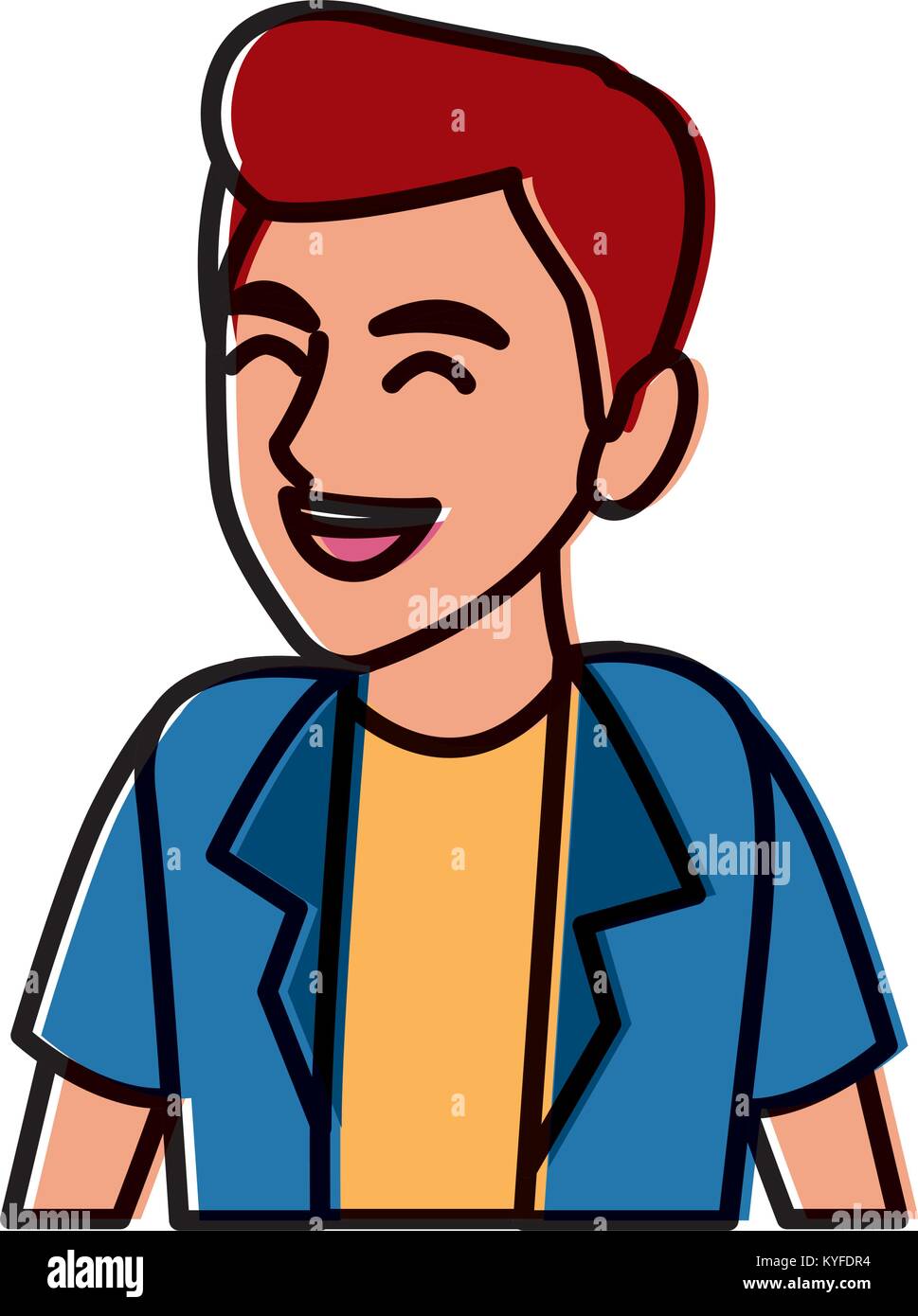 Man profile cartoon Stock Vector Image & Art - Alamy