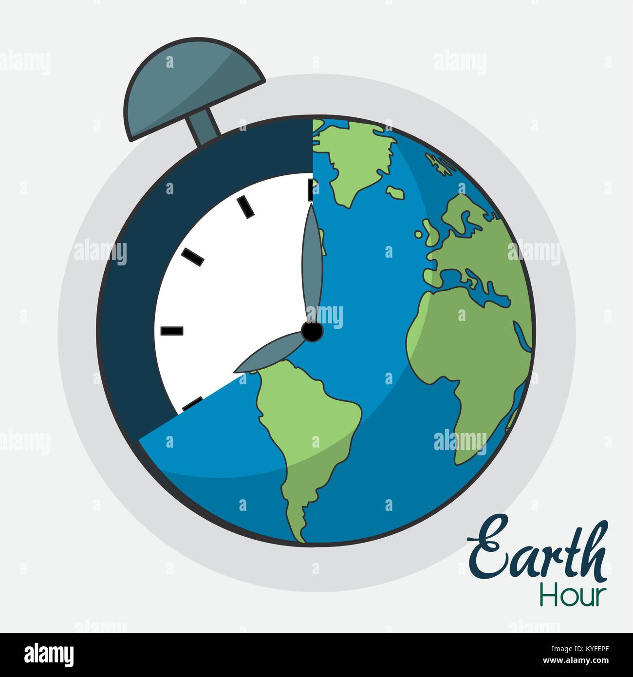 Earth Hour design Stock Vector Image & Art - Alamy