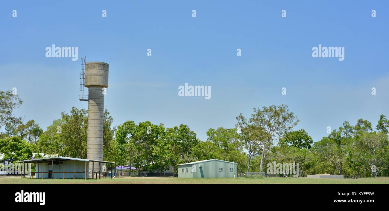 Water tower, Scenes from Koumala, Queensland, Australia Stock Photo - Alamy