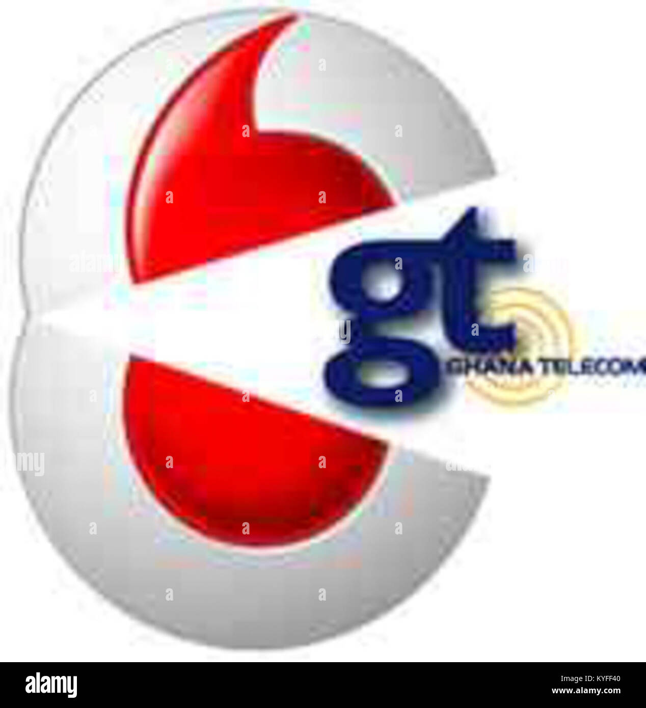 Vodafone Ghana Telecom logo (2 Stock Photo - Alamy