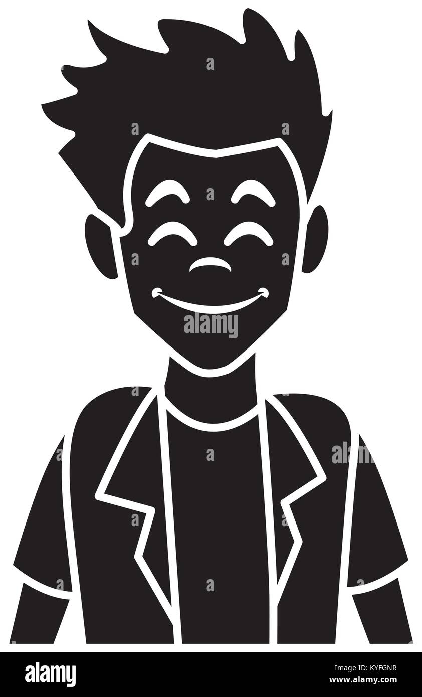 Man profile cartoon Stock Vector Image & Art - Alamy