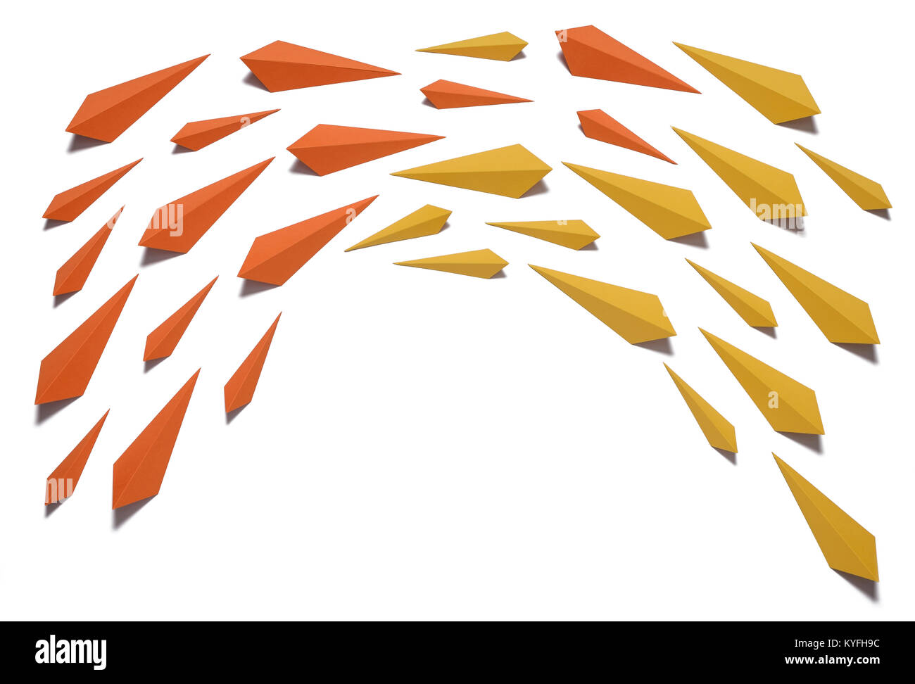 Abstract pattern in colours Cut Out Stock Images & Pictures - Alamy