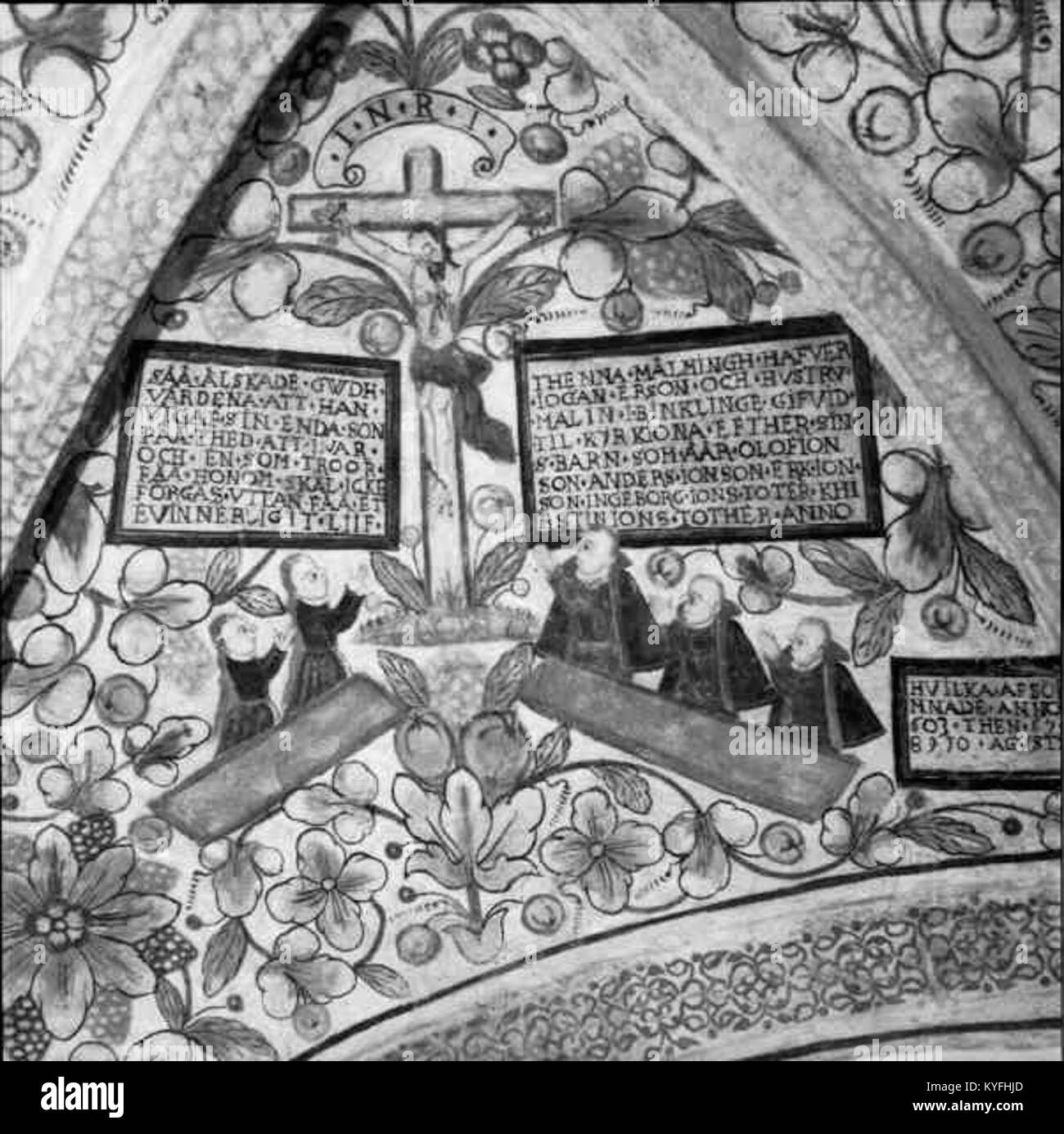 Medieval religious scenes Black and White Stock Photos & Images - Alamy