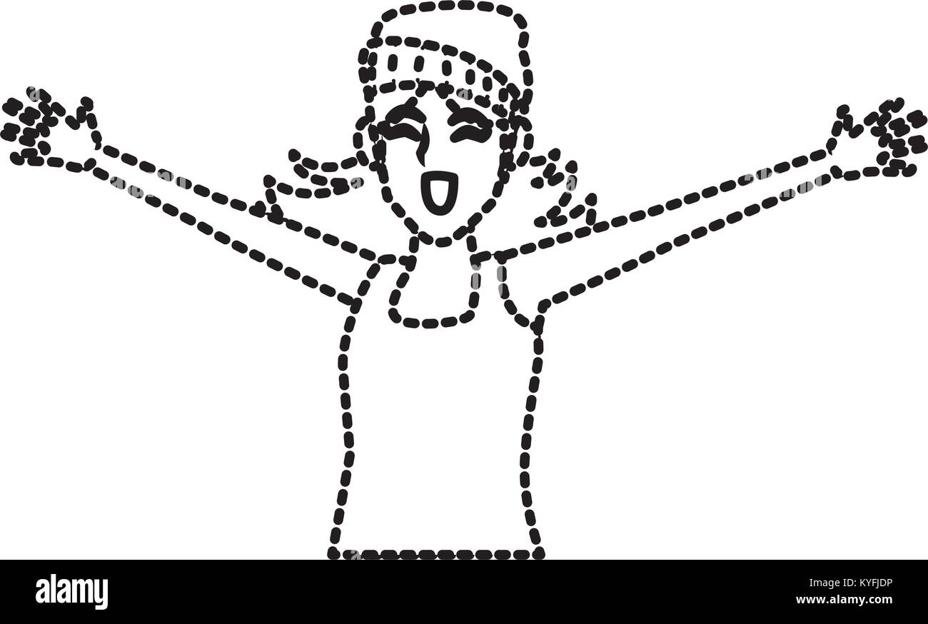 Woman happy cartoon Stock Vector Image & Art - Alamy