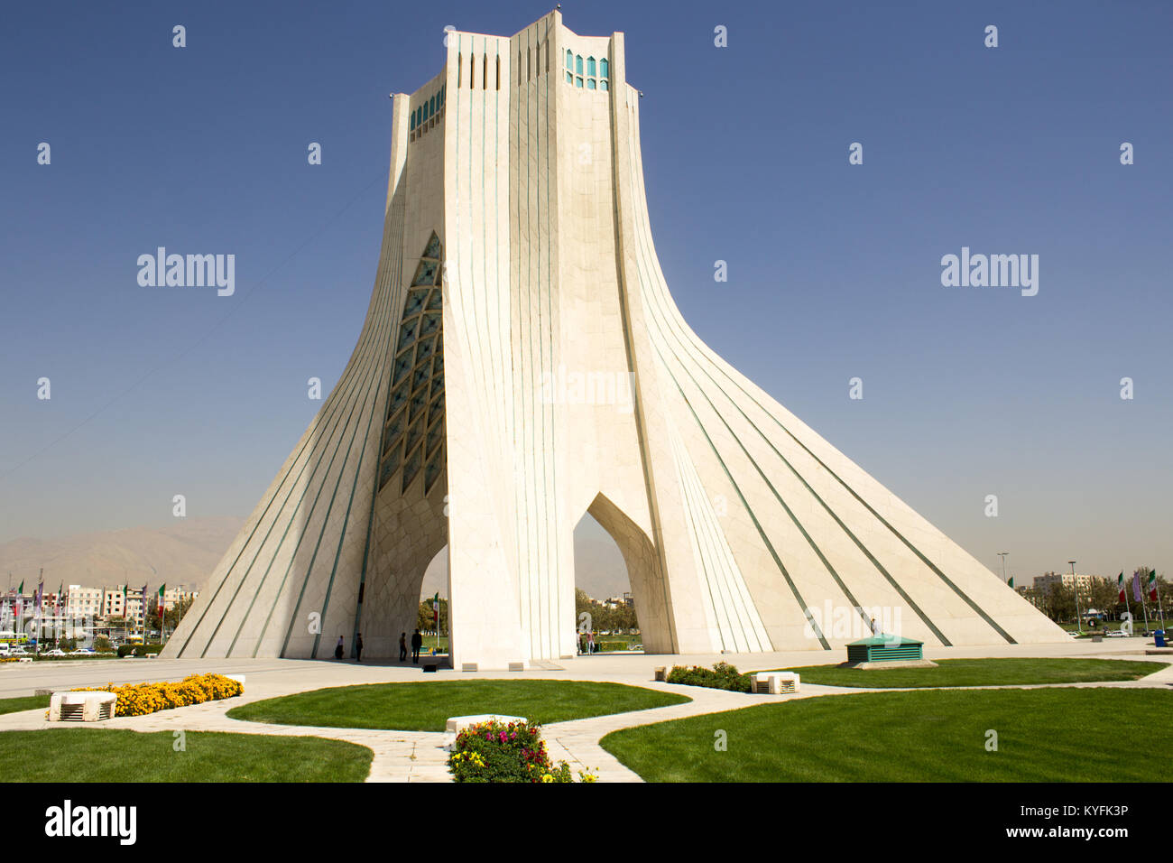 Image Azadi Tower in the Iranian capital Tehran, It is the most ...
