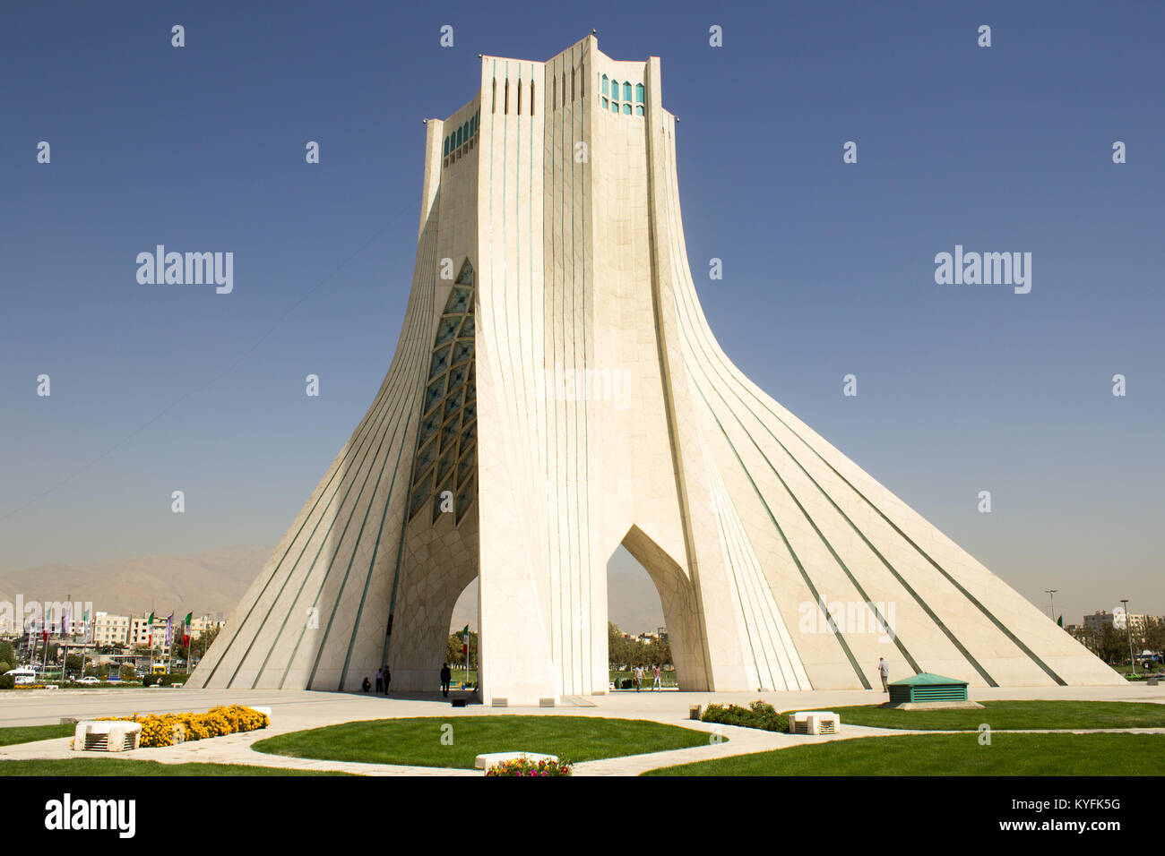 Image Azadi Tower in the Iranian capital Tehran, It is the most ...
