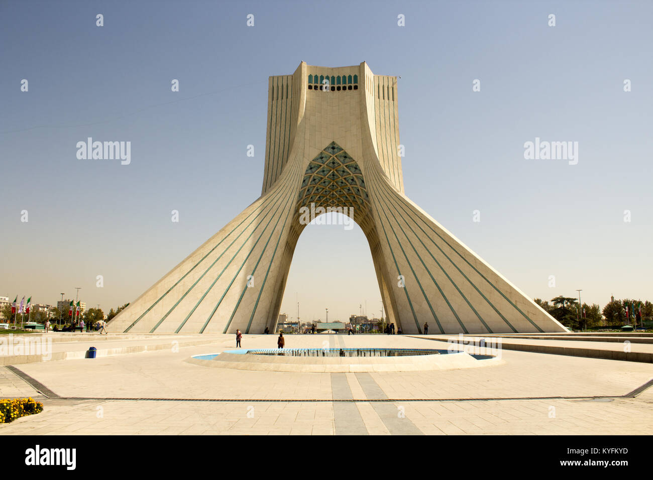 Image Azadi Tower in the Iranian capital Tehran, It is the most ...