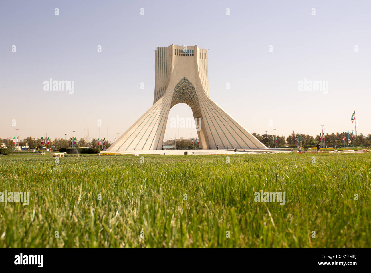 Image Azadi Tower in the Iranian capital Tehran, It is the most ...