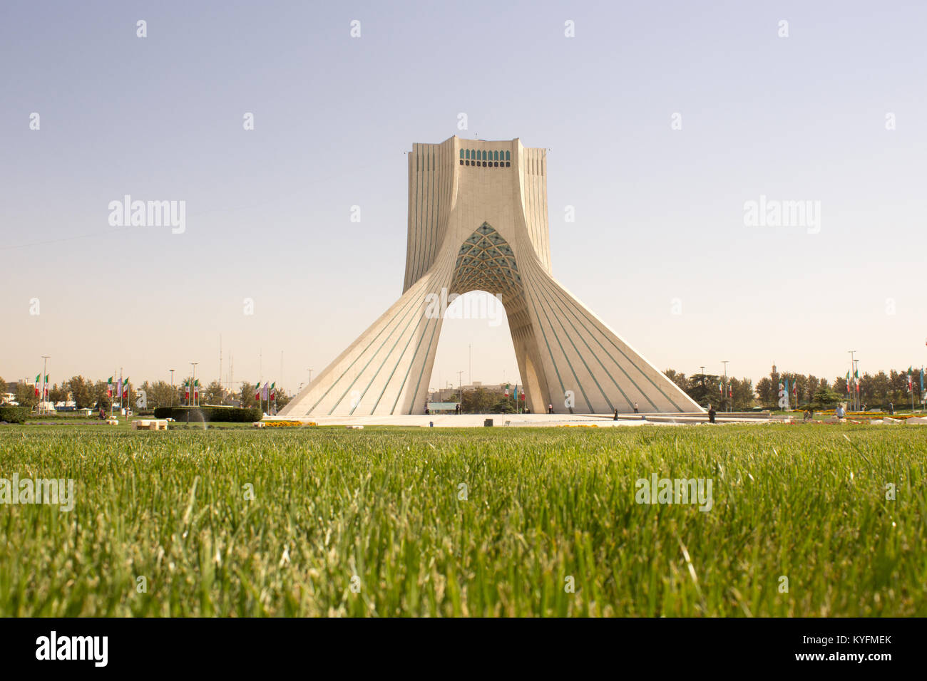 Image Azadi Tower in the Iranian capital Tehran, It is the most ...