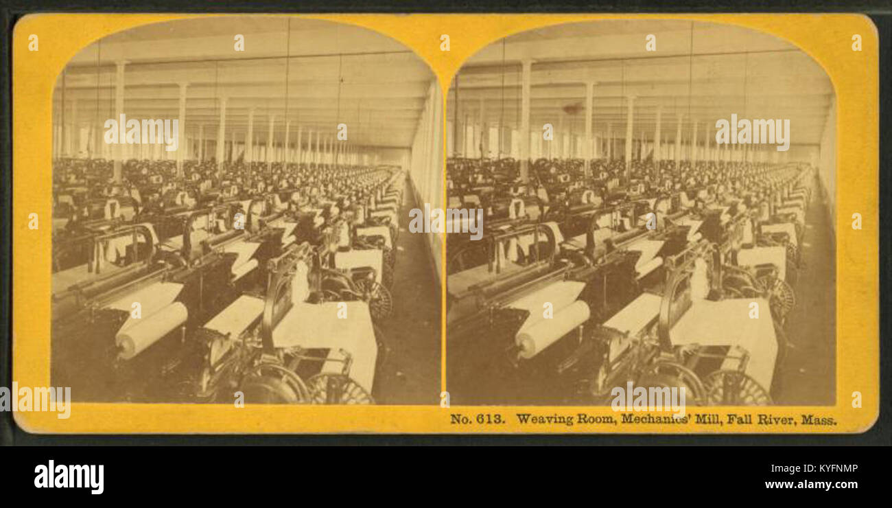 Weaving mill industrial revolution hi-res stock photography and images ...