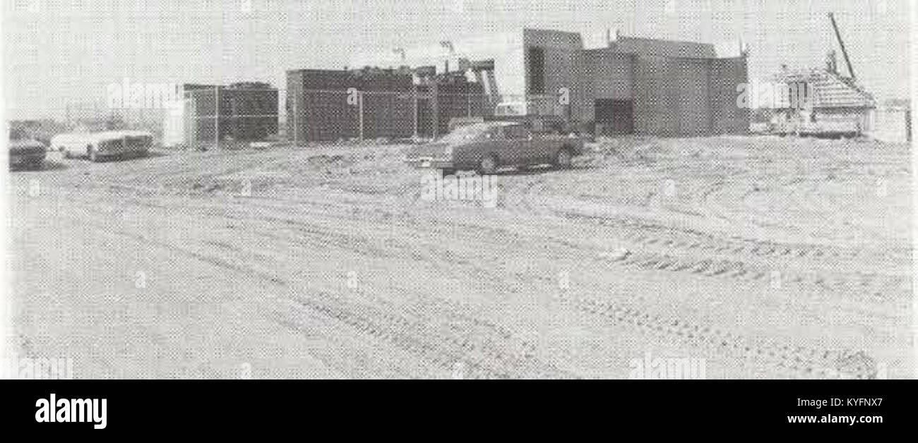 A photograph of the Wellington DC substation, taken around 1975 ...