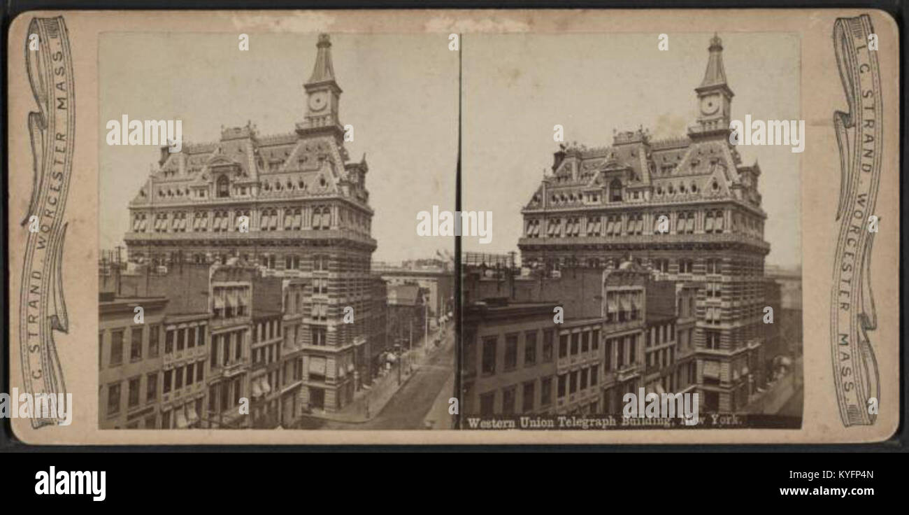 Western union telegraph building hi-res stock photography and images ...