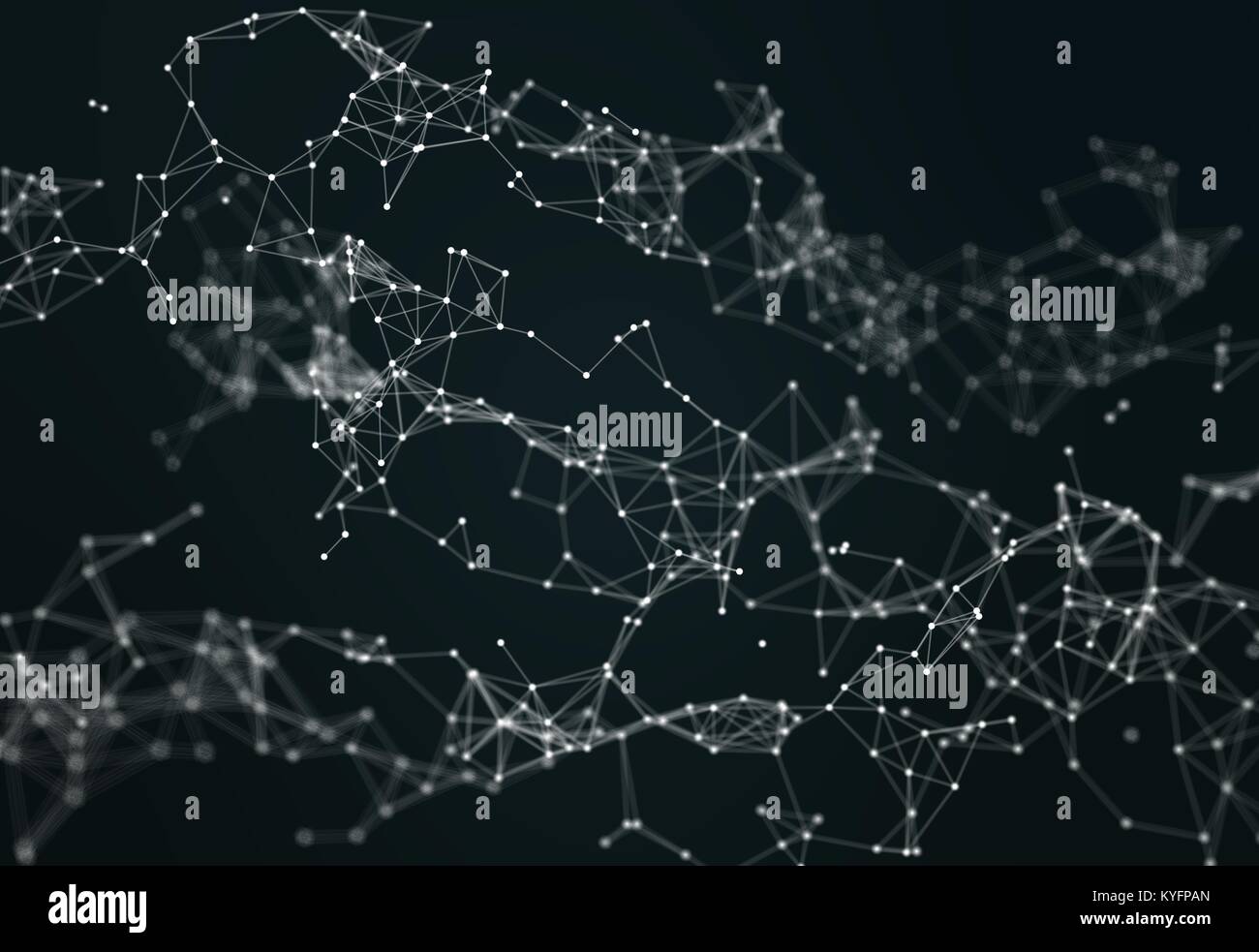 Abstract Particles Background Stock Photo - Alamy