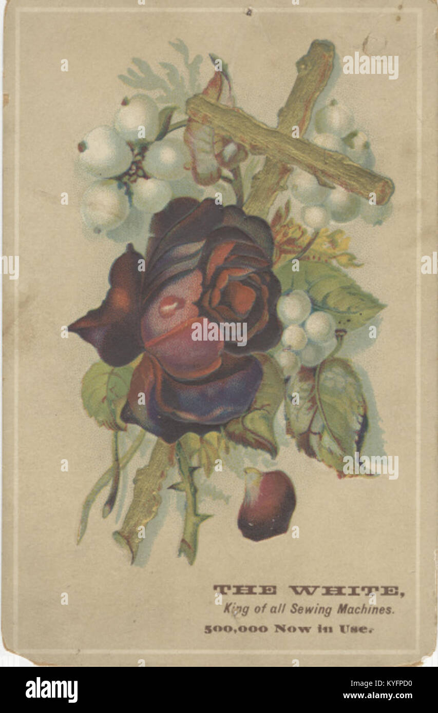 The White Sewing Machine Company was a prominent American manufacturer ...