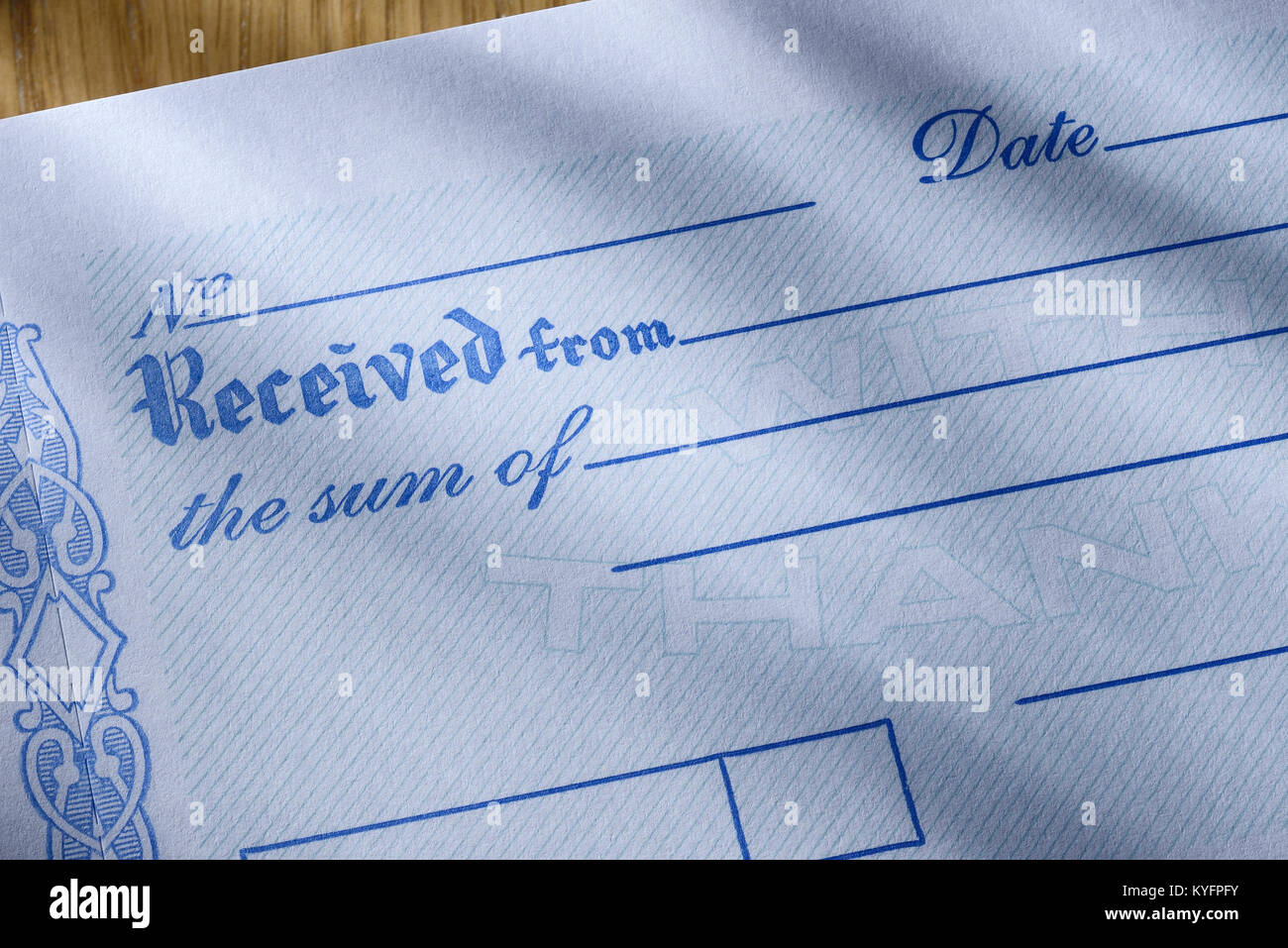 Receipt book hi-res stock photography and images - Alamy