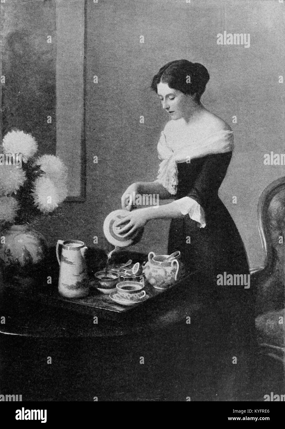 Illustration or artwork by William Worcester Churchill showing the act ...