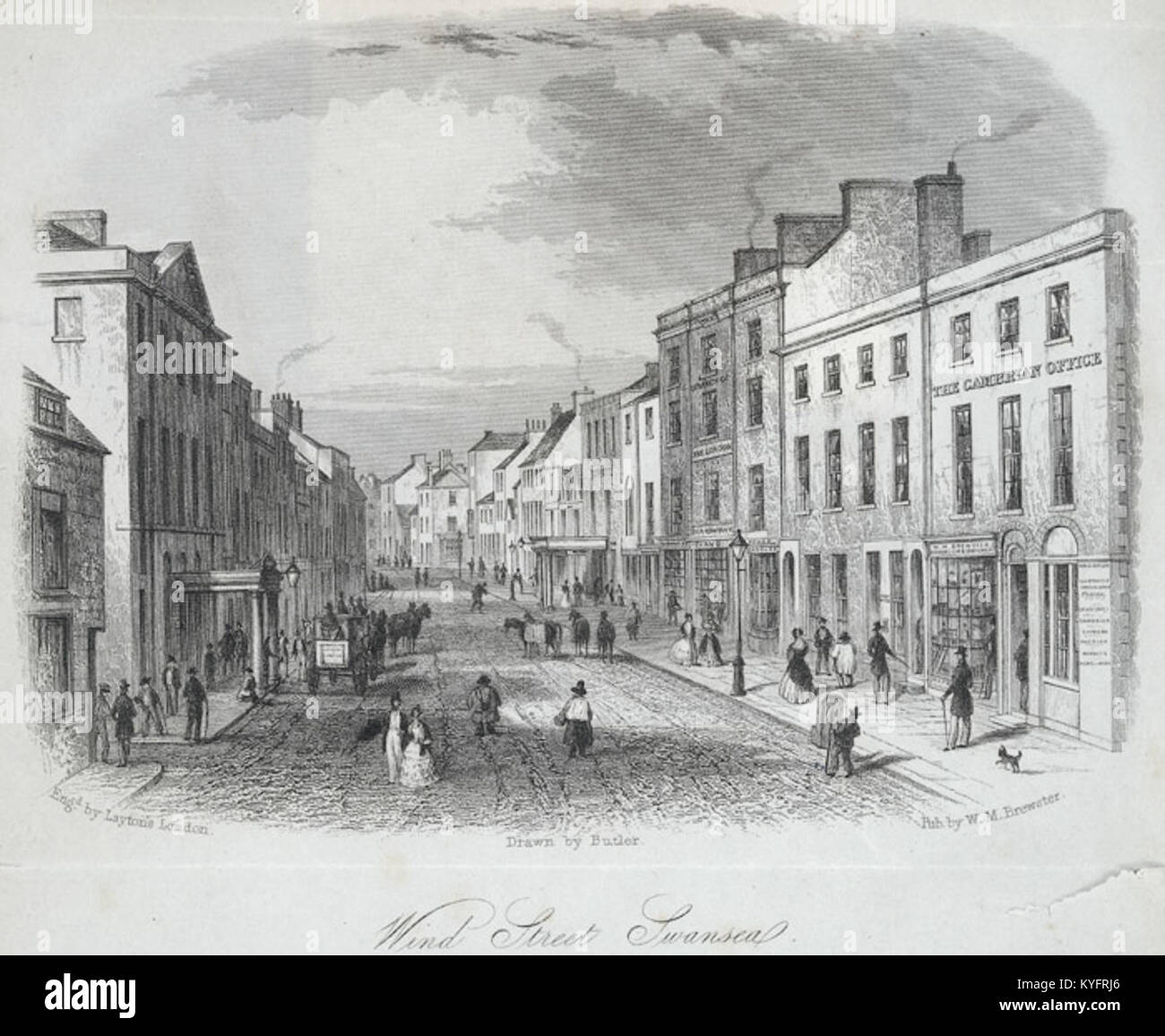 Wind street swansea hi-res stock photography and images - Alamy