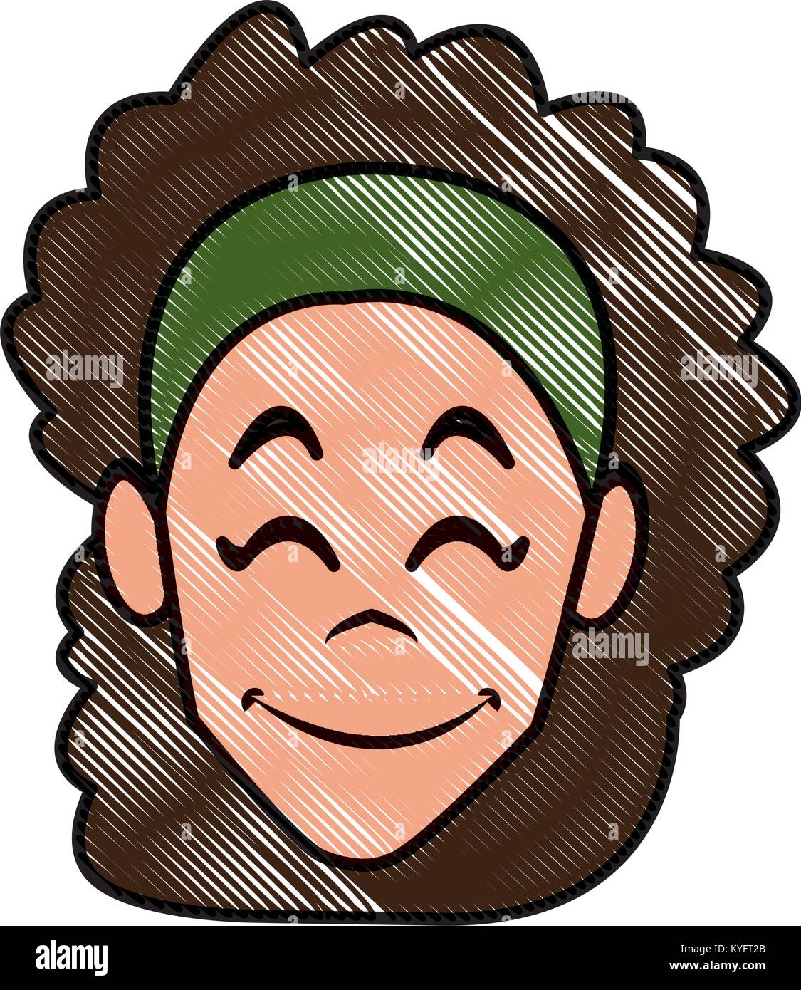 Woman face smiling cartoon Stock Vector Image & Art - Alamy