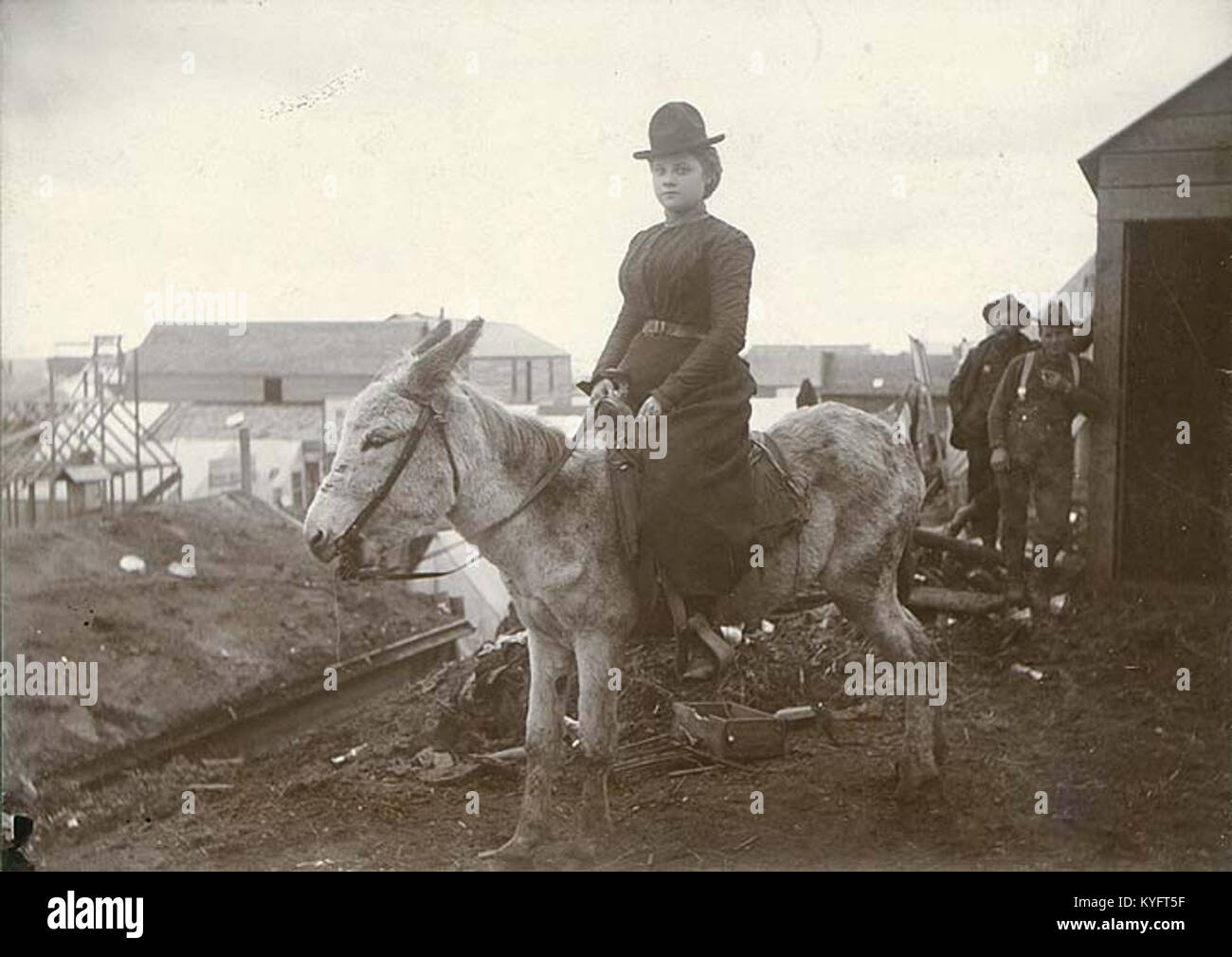 Seated on a donkey hi-res stock photography and images - Alamy