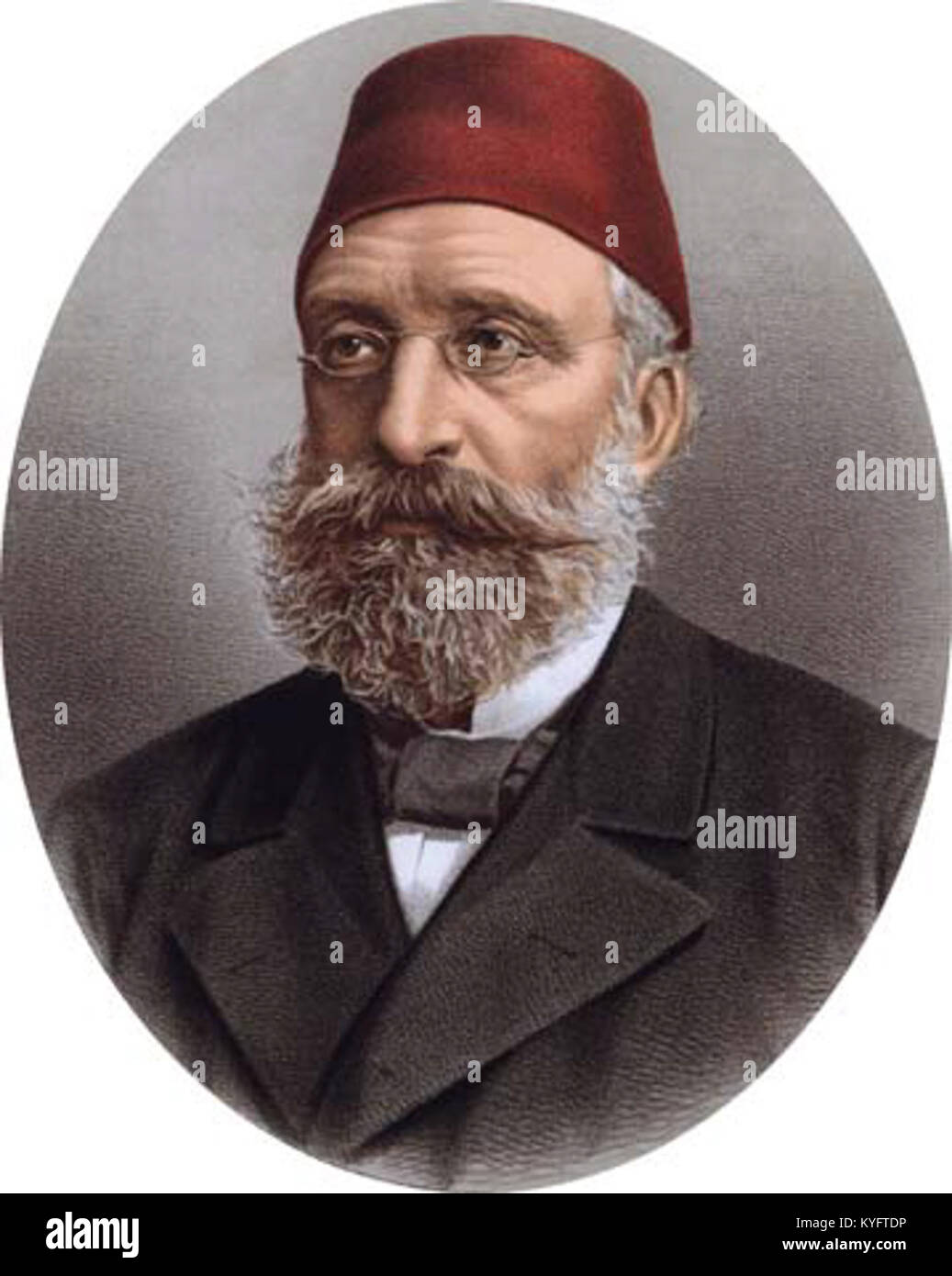 WORMELEY(1893) p373 Midhat Pasha Stock Photo - Alamy
