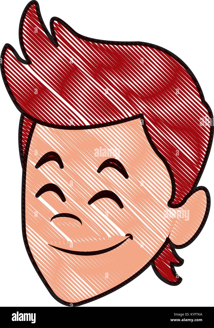 Man face smiling cartoon Stock Vector Image & Art - Alamy