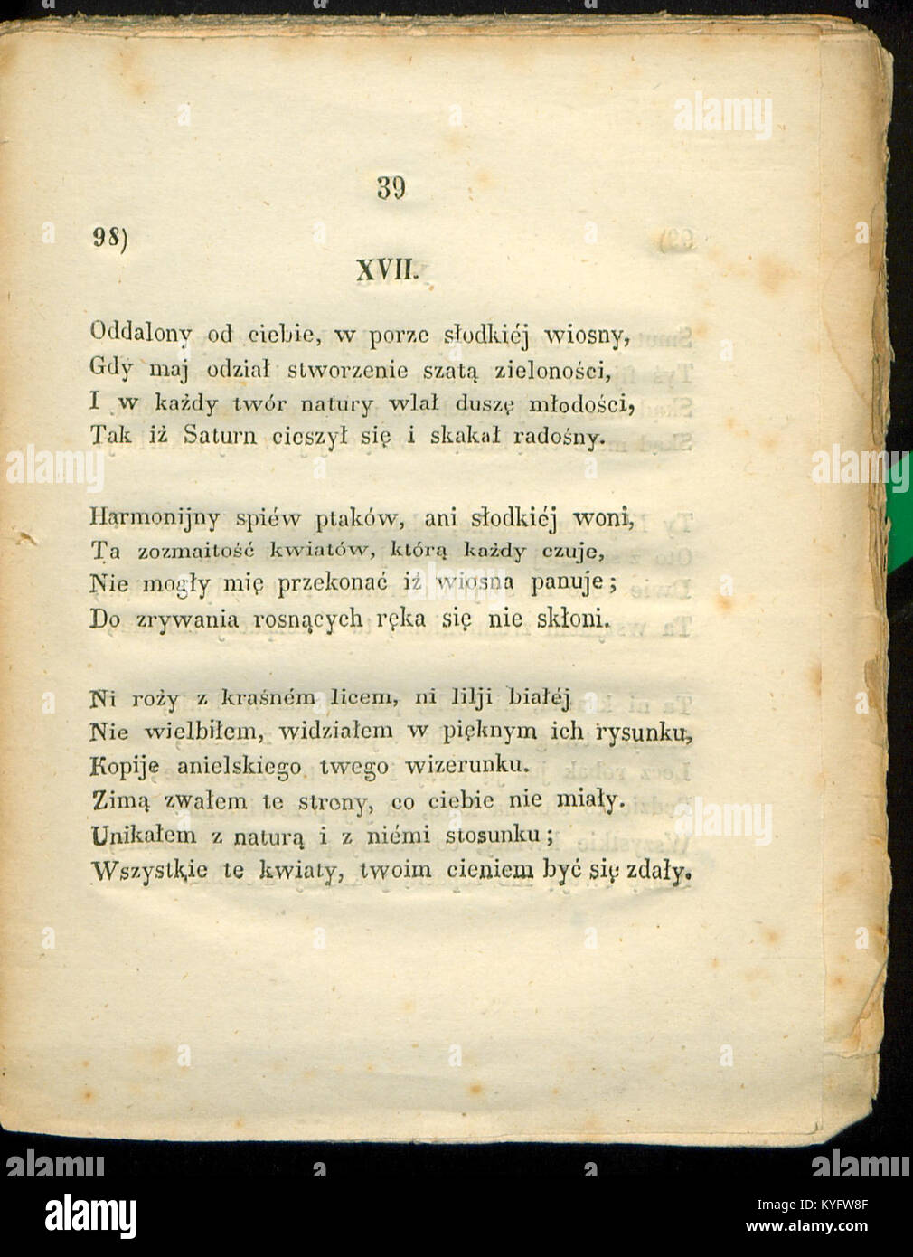 Wybór sonetów Szekspira, Miltona i lorda Bajrona z dodatkiem Hymnu ...