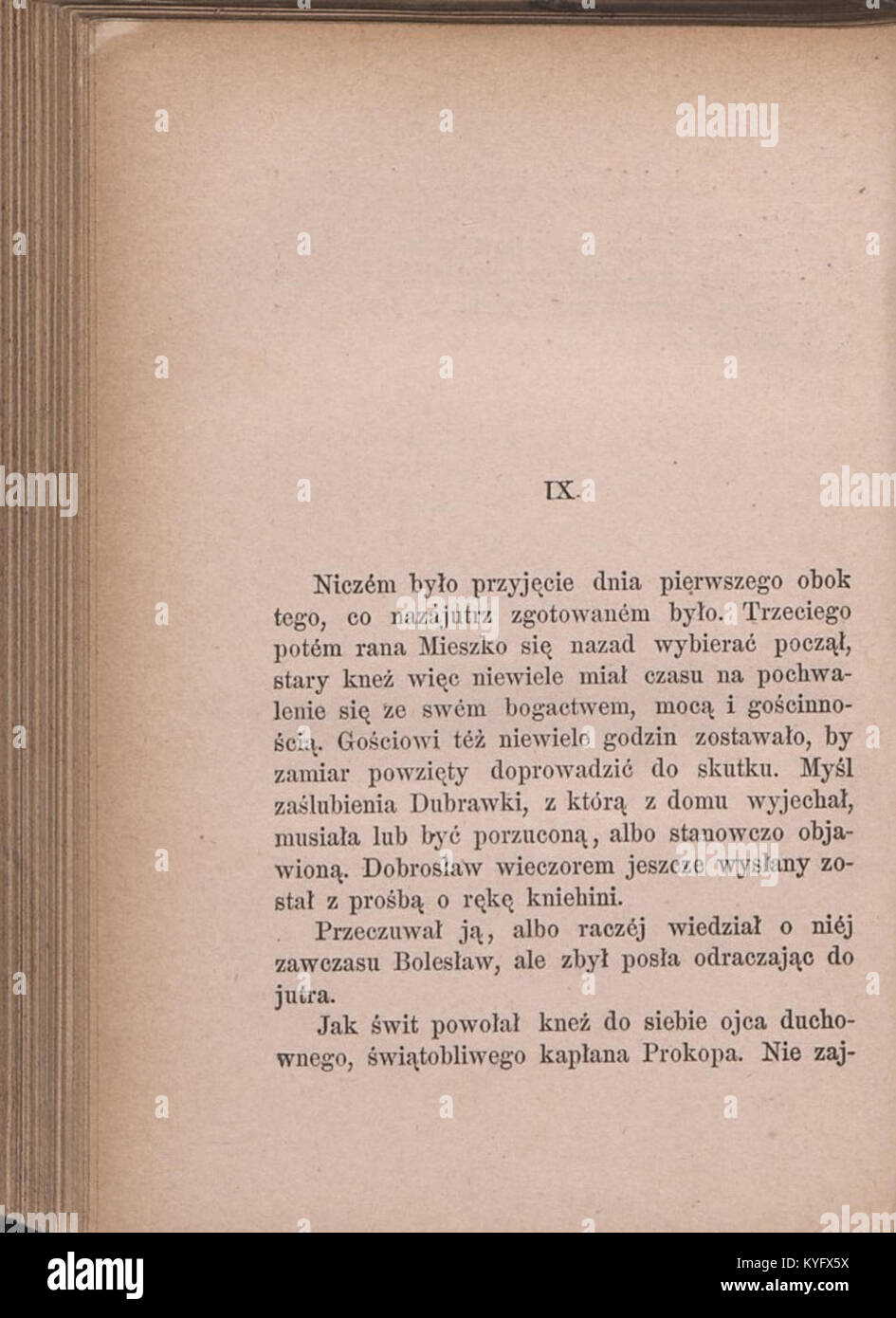 PL Józef Ignacy Kraszewski-Lubonie tom I 178 Stock Photo - Alamy
