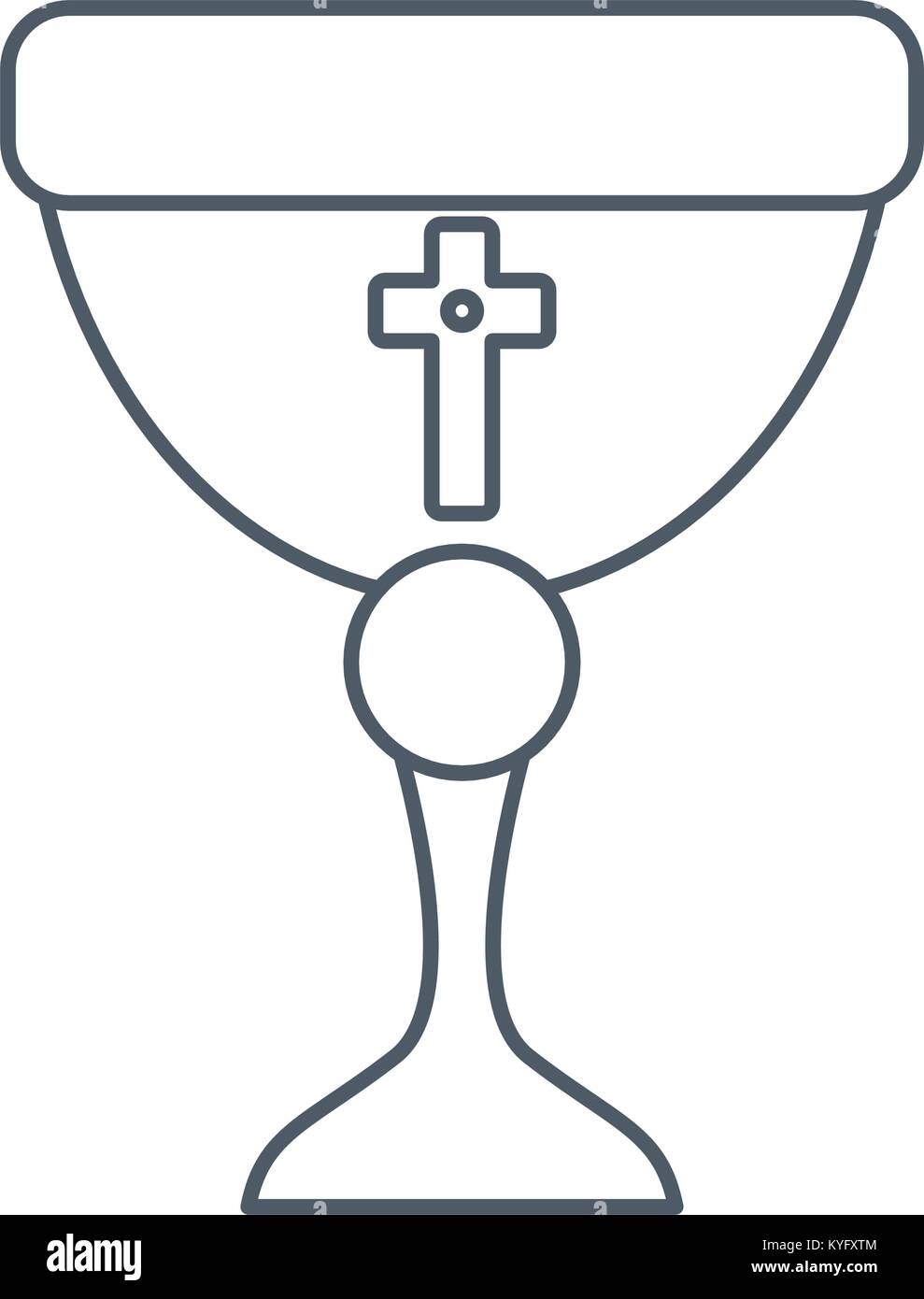 Religion old chalice Stock Vector Images - Alamy