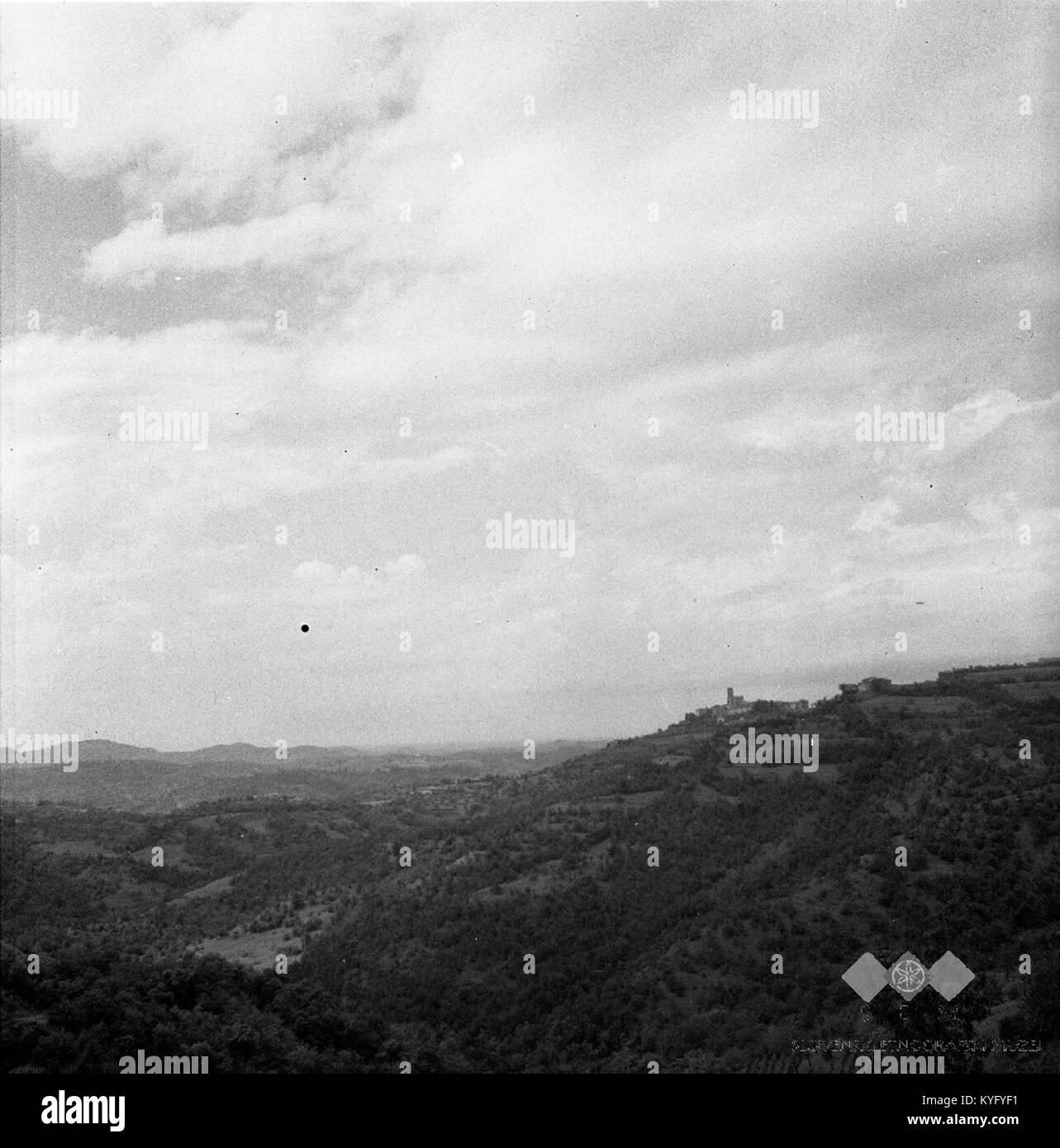 Before storm dramatic painting Black and White Stock Photos & Images ...