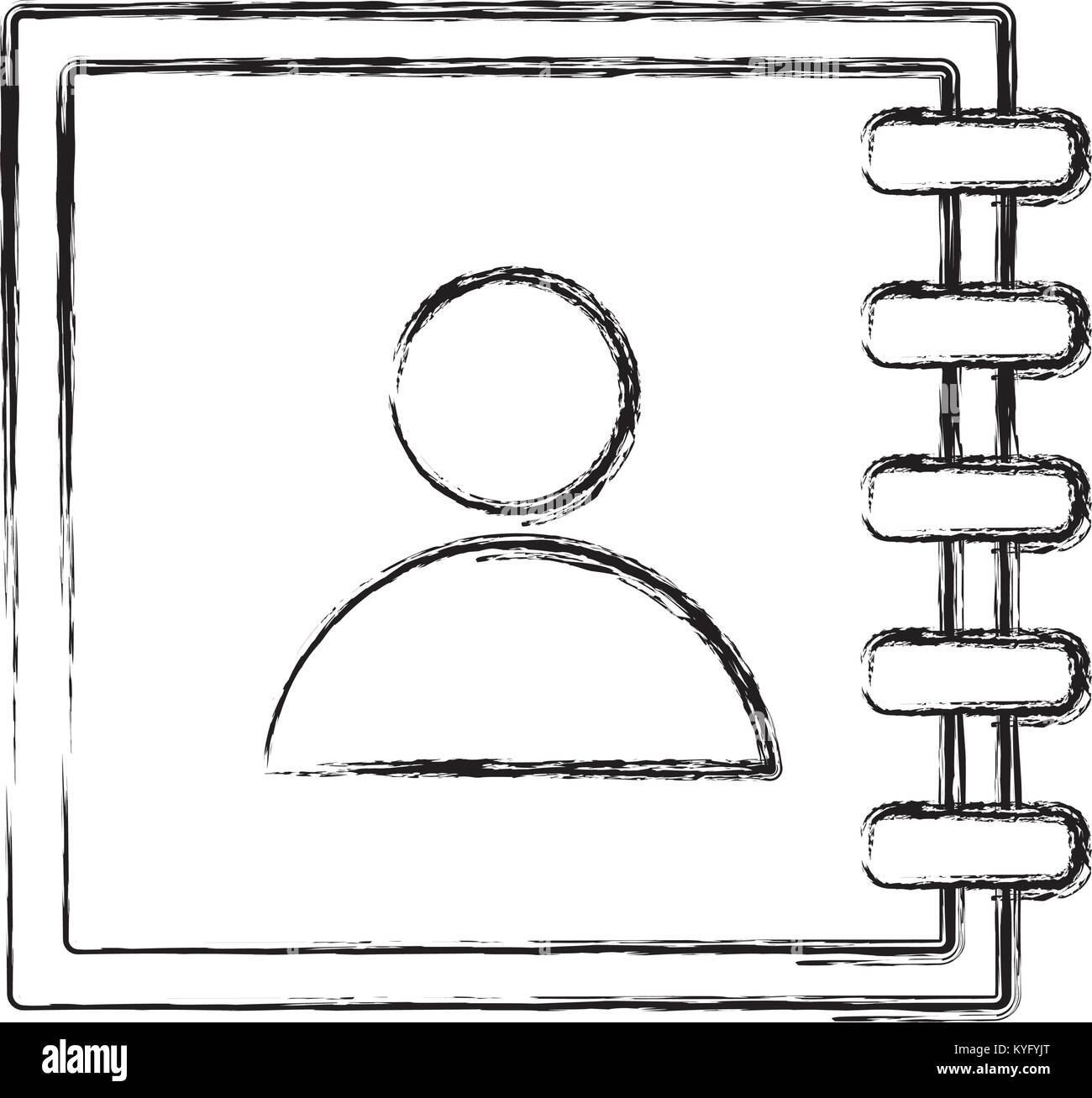 address book symbol Stock Vector Image & Art - Alamy