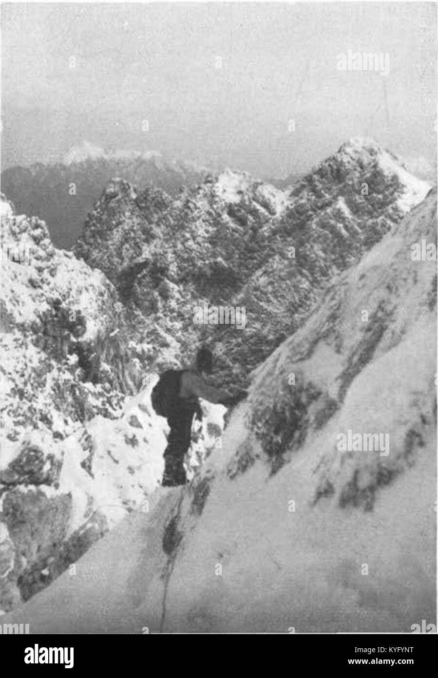 Slope settlement view Black and White Stock Photos & Images - Alamy