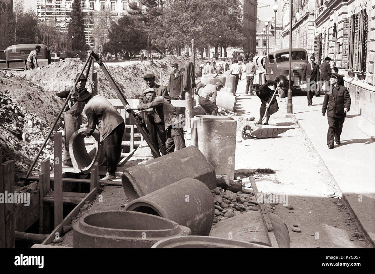 Sewer system progress hi-res stock photography and images - Alamy