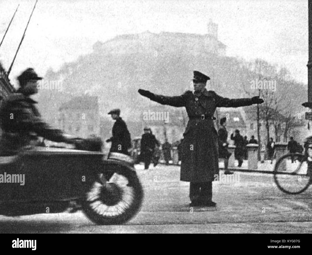 Photograph of a police assembly or meeting, showing officers, uniforms ...