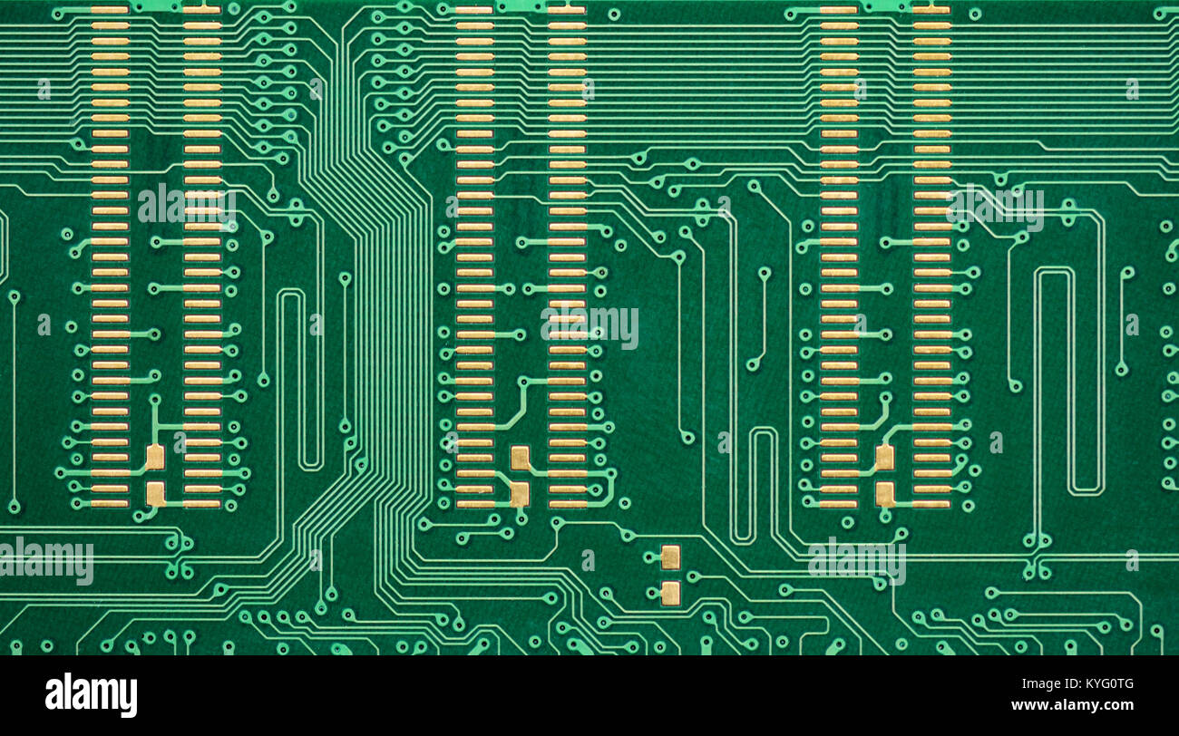 Electronic circuit board close up . Abstract background pattern Stock ...