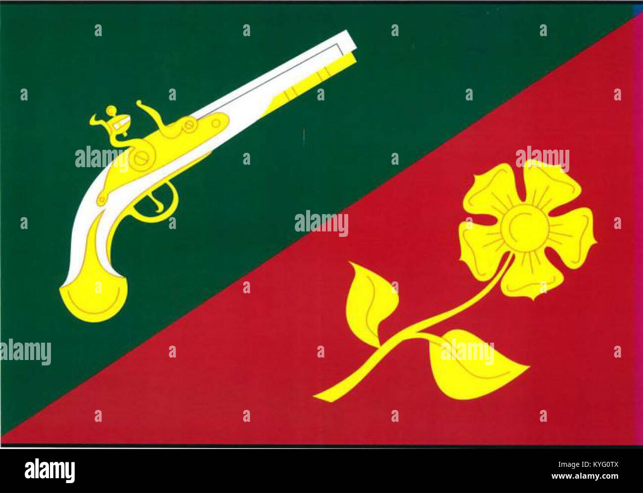 Popůvky TR flag Stock Photo - Alamy