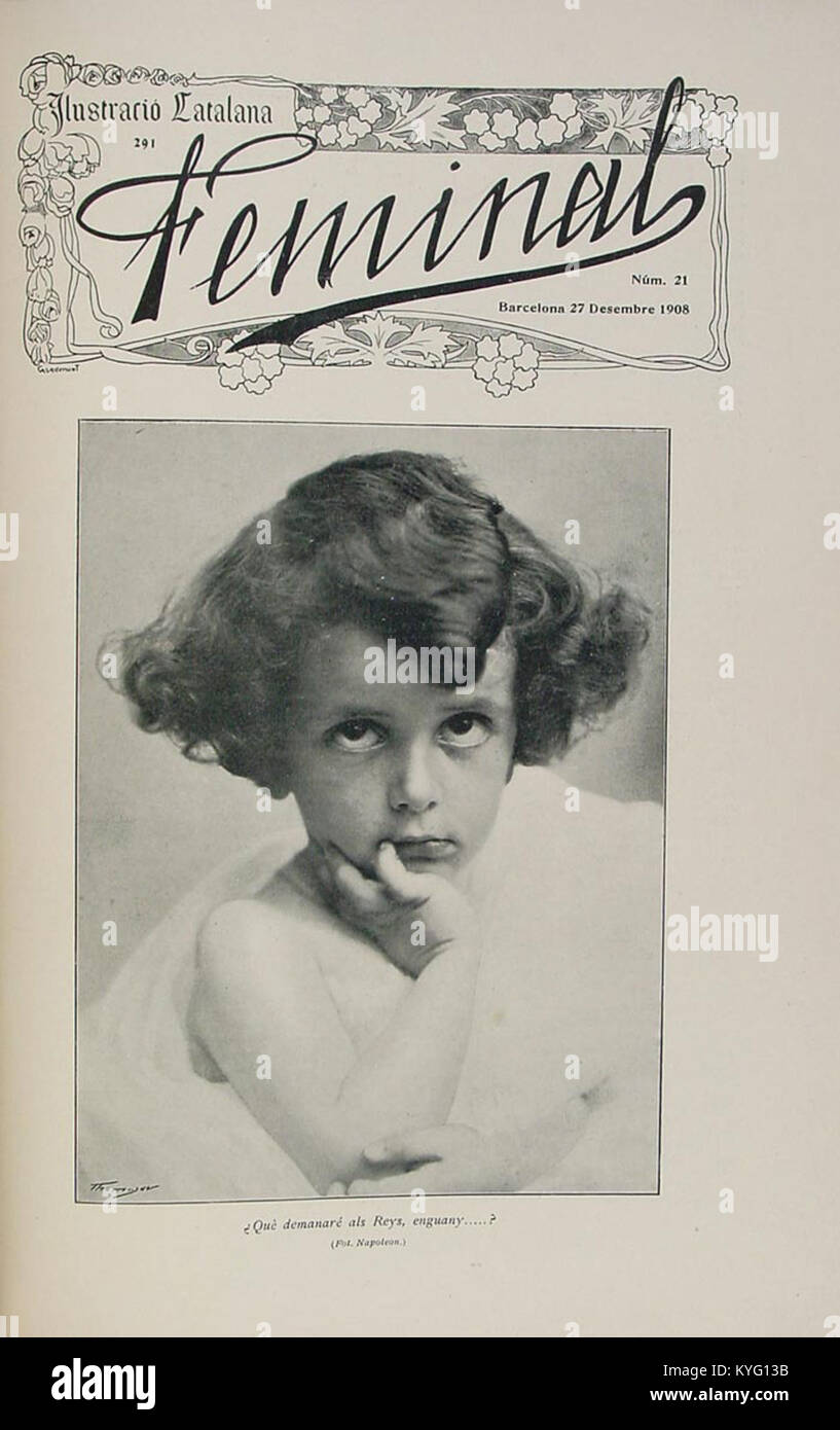 Portada Feminal número 21 Stock Photo - Alamy